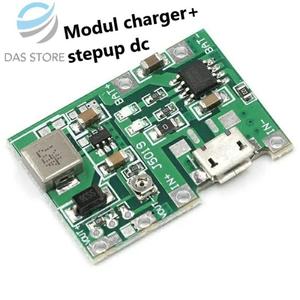 Jual Kit modul charger dan step up 2A baterai 18650 Lithium ion modul ...