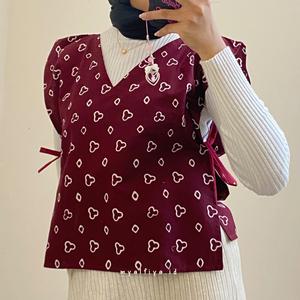 Jual Vest Batik Women Rompi Wanita Batik Tali Samping - NNC - VEST ...