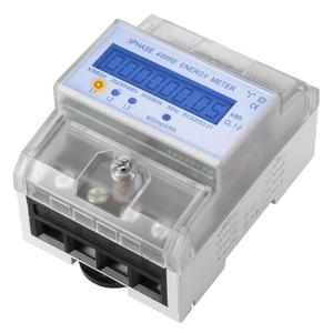 Jual Lcd Three-Phase Meter 3 Phase 4-Wire Energy Meter Digital Electric ...