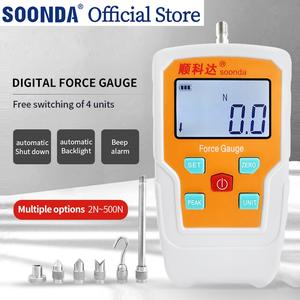 Jual Digital Force Gauge Spring Push Pull Gauge Portable Push Pull ...