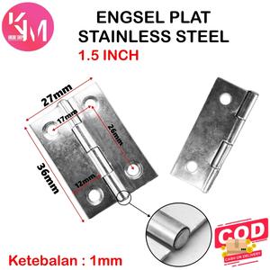 Jual Engsel Plat Stainless Steel / Engsel Plat Pintu Kandang Jendela ...