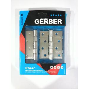 Jual ENGSEL PINTU STAINLESS STEEL GERBER GTA 4" / ENGSEL GERBER 4INCH ...