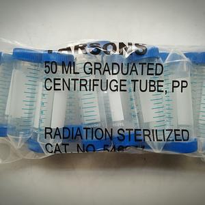 Jual Centrifuge Tube 50 ml, Conical Bottom, PP, Graduated, 25 pcs/pack - Kab. Bogor - Ergotama ...