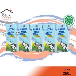 Jual 5PCS Ultra Milk Full Cream Susu Sapi Rasa Original Kemasan UHT ...