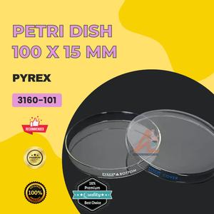 Jual Petri Dish 100 x 15 mm, PYREX, 3160-101 - Kab. Bogor - Ergotama ...