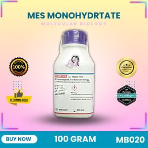 Jual MES Monohydrate, For Molecular Biology | C6H13NO4S.H2O, 100 Gram ...