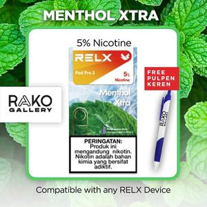 Jual RELX Menthol Xtra (1 PodPro) - Kota Bandung - RELX Braga | Tokopedia
