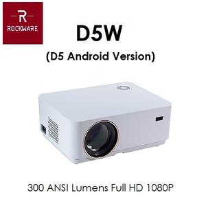 Promo ROCKWARE D5W - Android Projector 300 ANSI Lumens FHD 1080P Cicil ...