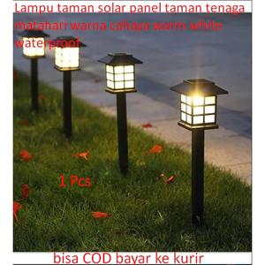 Jual Lampu Taman Solar Panel Taman Tenaga Matahari Warna Cahaya Warm ...