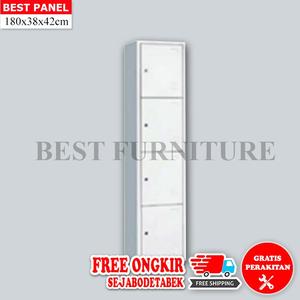 Jual Best Locker Filing Cabinet Stainless Besi Anti Banjir 4 Pintu ...