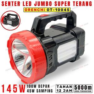 Jual Senter Led Cahaya Super Terang Jangkauan 5 Kilo Meter Multifungi ...
