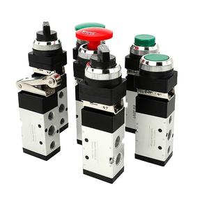 Jual Pneumatic Mechanical Valve 2 Position 5 Way Manual Valve Air ...