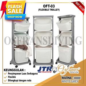 Jual Rak Keranjang Pakaian 3 tingkat ( OFT 03 ) KHUSUS JNE TRUCKING ...