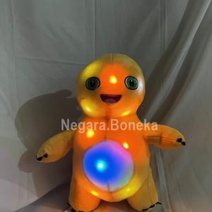 Jual Produk READY ORIGINAL UNOfficial Naloong LED Plush Boneka Dino ...
