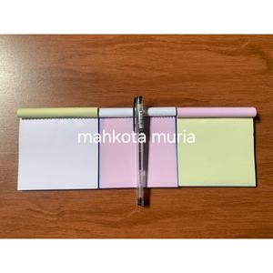 Jual NOTA KOSONGAN POLOS NCR 3 PLY 1/6 FOLIO 10 CM X 10 CM - Kab. Kudus ...