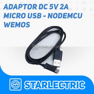 Jual Produk Adaptor 5V 2A Micro USB Nodemcu Arduino Leonardo Wemos ...