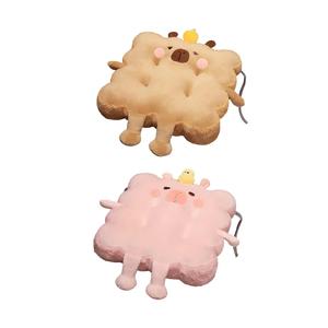 Jual Capybara Chair Cushion Stuffed Capybara Animal For Home Gaming Ch ...