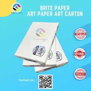 Promo Kertas ART PAPER ART CARTON A3+ | Kertas Potongan Pabrik | BRITE ...