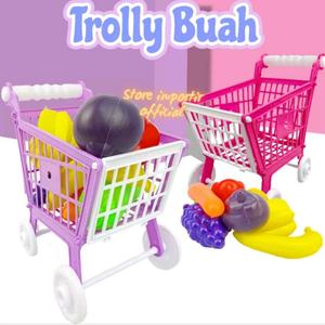Jual Produk Mainan Anak Troly Isi Masak Masakan Troly Isi Buah Dan ...