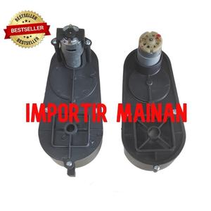 Jual RC READY gearbox mobil aki anak 12V ukuran dinamo 390 bintang 6 ...