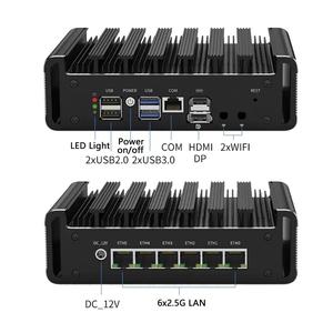 Jual 11Th Gen Mini Pc Soft Router Core I7 1165G7 1115G4 Linux 6Intel ...