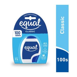 Jual Equal Classic 100 Tablets (Sugar Substitute) - Zero Calorie And ...