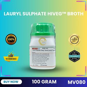 Jual Lauryl Sulphate HiVeg Broth - Media Mikrobiologi, 100 gram - Kab ...