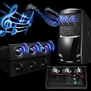 Jual Black Stereo Surround Speaker PC Front Panel Computer Case Built ...