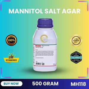 Jual Mannitol Salt Agar - Media Mikrobiologi, 500 gram - Kab. Bogor ...