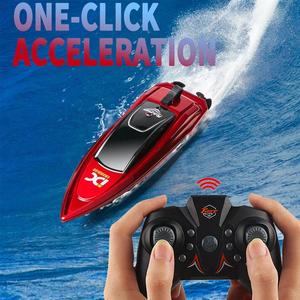 Jual Mini RC Speed Boat 5km/h Radio Remote Controlled High Speed Ship ...