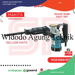 Jual MESIN BOBOK BETEL BETON TEMBOK DEMOLITION HAMMER MAKITA HM0810A ...
