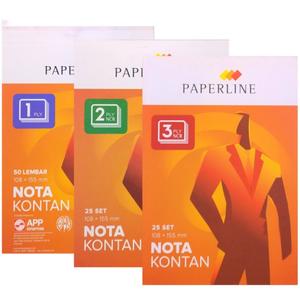 Jual Buku nota kontan paperline 3ply/2ply/1ply /nota besar / nota kecil ...