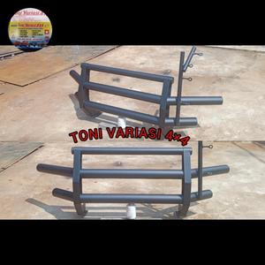 Jual Bumper Tanduk Depan Pipa Spek Tambang Double Cabin Hilux Rocco ...