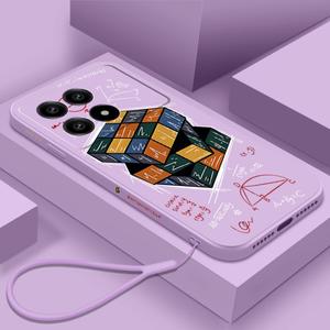 Jual Case POCO X6 PRO 5G softcase silicone Dimension rubik casing hp ...