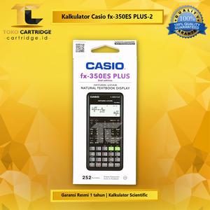 Jual Calculator fx-350ES Casio PLUS-2 Kalkulator Ilmiah Standar ...
