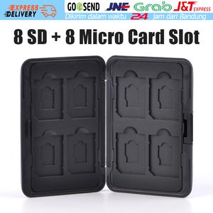 Jual Tas Hardcase Tempat Memory Card Kotak Penyimpanan Micro SD TF ...