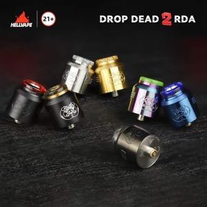 Promo DROP DEAD 2 RDA DUAL COIL RDA DROP DEAD RDA 24MM ORI by HELLVAPE ...