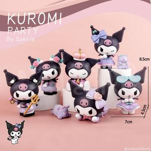 Promo FGCkrp Figur Mini Figure Chibi Kuromi Party Sanrio Maid Lolita ...