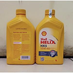 Jual STOK TERBARU & READY, SEDUS OLI SHELL HELIX HX5 15W-40 ISI 1L DUS ...