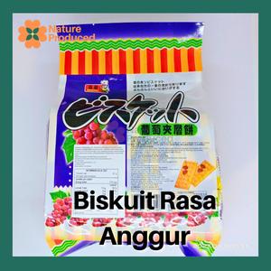 Jual Bairong Grape Layer Biscuits 480gr Biskuit Anggur Camilan Sehat ...