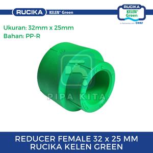Jual Reducer Female 32 x 25 mm PPR RUCIKA GREEN TIGRIS Vlok Sock 1 x 3/ ...