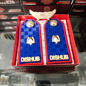 Jual Penawaran Terbatas Pangkat PDU DISHUB 3D LIS MERAH BORDIR BAC ...