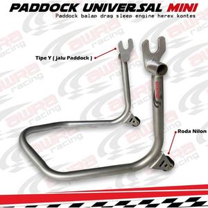 Jual STOK TERBARU & READY, STANDAR PADDOCK PEDOK MOTOR MINI UNIVERSAL ...