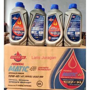 Jual STOK TERBARU & READY, OLI MOTOR FEDERAL MATIC 30 10W-30 AT 0.8L ...