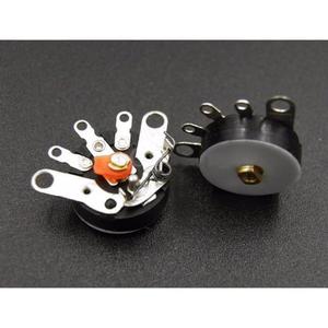 Jual Potentiometer 10K RV12 B103 12MM 5 PIN Rotary Switch Radio Pot ...
