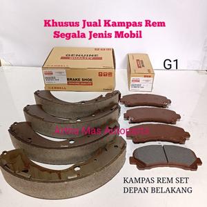 Jual KAMPAS REM SET ISUZU DMAX D-MAX KOMPLIT DEPAN BELAKANG DMAX - Jakarta Pusat - violla-mart ...