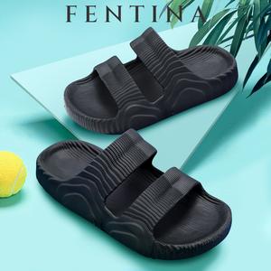 Jual KNU_76 FENTINA Sandal Platform Pria Kekinian Sandal Cowok Tinggi ...