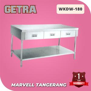 Jual MEJA STAINLESS GETRA WKDW-180 WITH DRAWERS + LACI - Kab. Tangerang ...