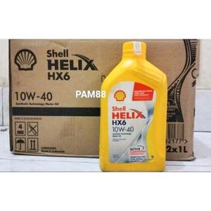 Jual STOK TERBARU & READY, OLI SHELL HELIX.. HX6..1 LITER ( KUNING ) 10 ...