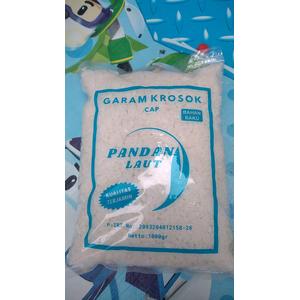 Jual Garam Krosok Cap Pandan Laut Kemasan 1kg| Garam Kasar | Garam Ikan ...